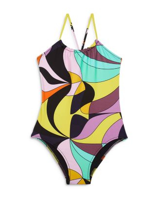 Vilebrequin Girls' 1984 Invisible Fish One Piece Swimsuit - Little Kid ...