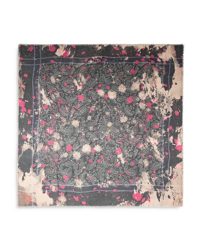 Zadig & Voltaire Kerry Bleach Spotted Scarf | Bloomingdale's