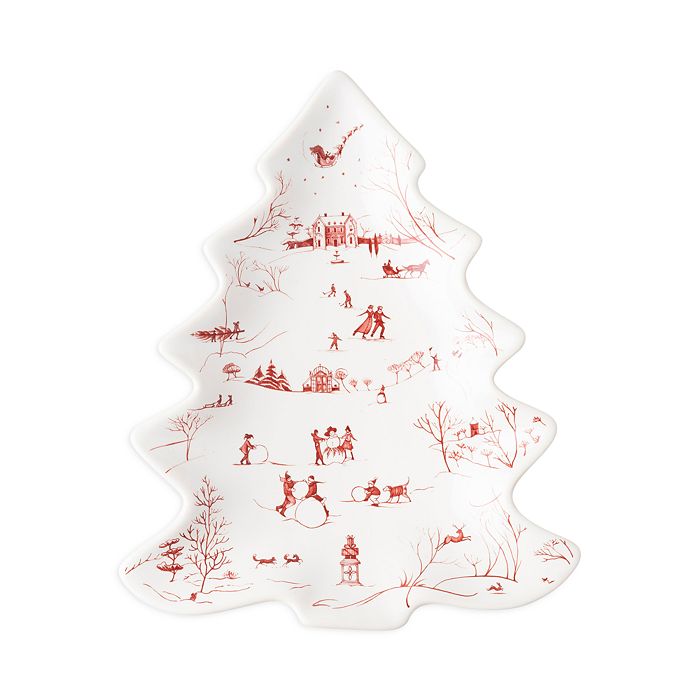 Juliska Country Estate Winter Frolic Ruby Small Tree Tray | Bloomingdale's
