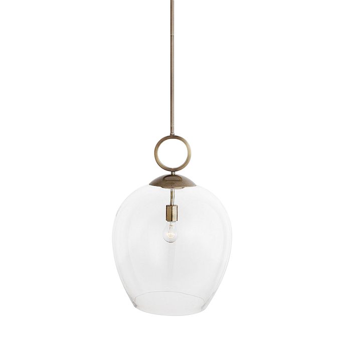 Uttermost Calix Large Blown Glass Pendant | Bloomingdale's