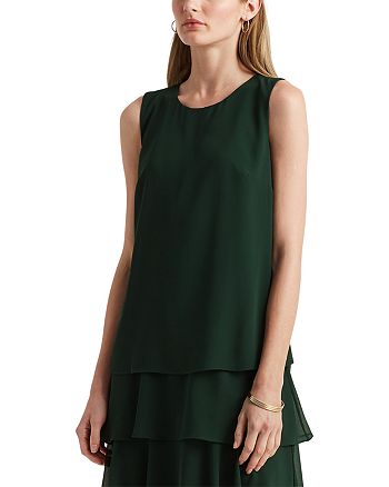 Ralph Lauren Tiered Ruffle Shift Dress | Bloomingdale's