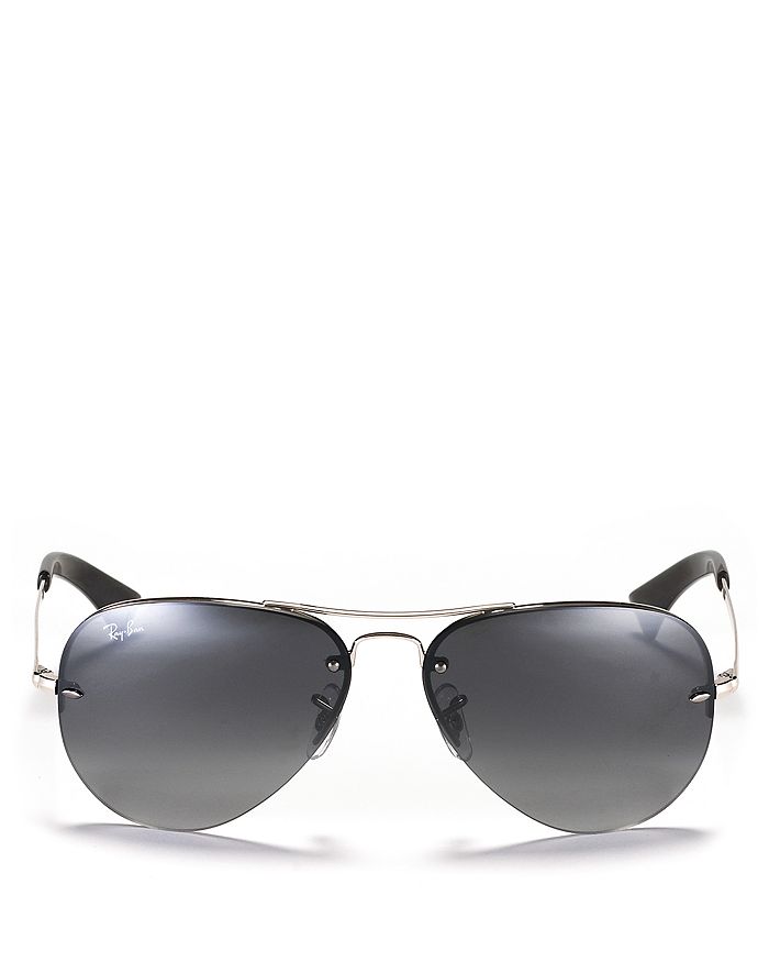 Ray-Ban Unisex Rimless Aviator Sunglasses, 59mm | Bloomingdale's