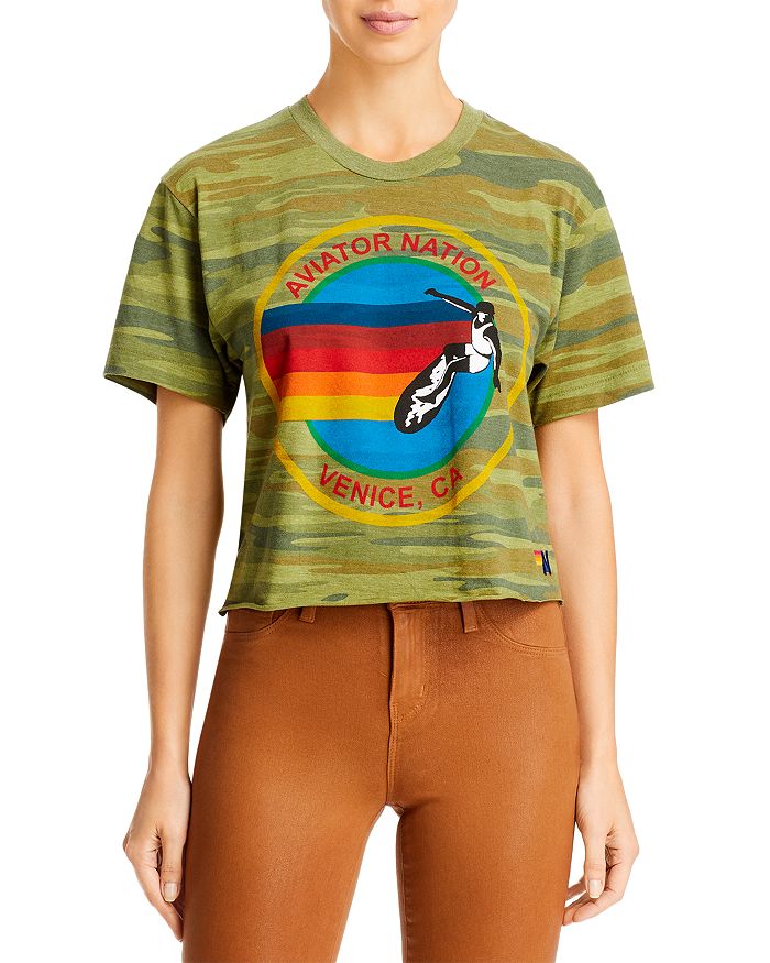 Aviator Nation Logo Graphic Tee | Bloomingdale's