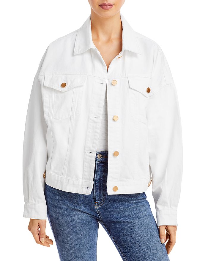 BLANKNYC Drop Shoulder Denim Trucker Jacket | Bloomingdale's