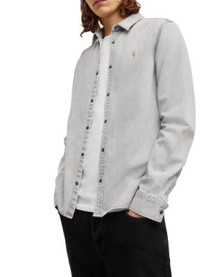 Click here for Allsaints Gleason Cotton Shirt prices