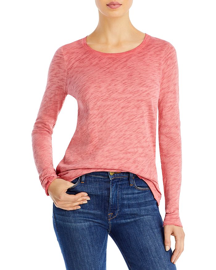 ATM Anthony Thomas Melillo Sublime Wash Slub Jersey V Neck Tee ...