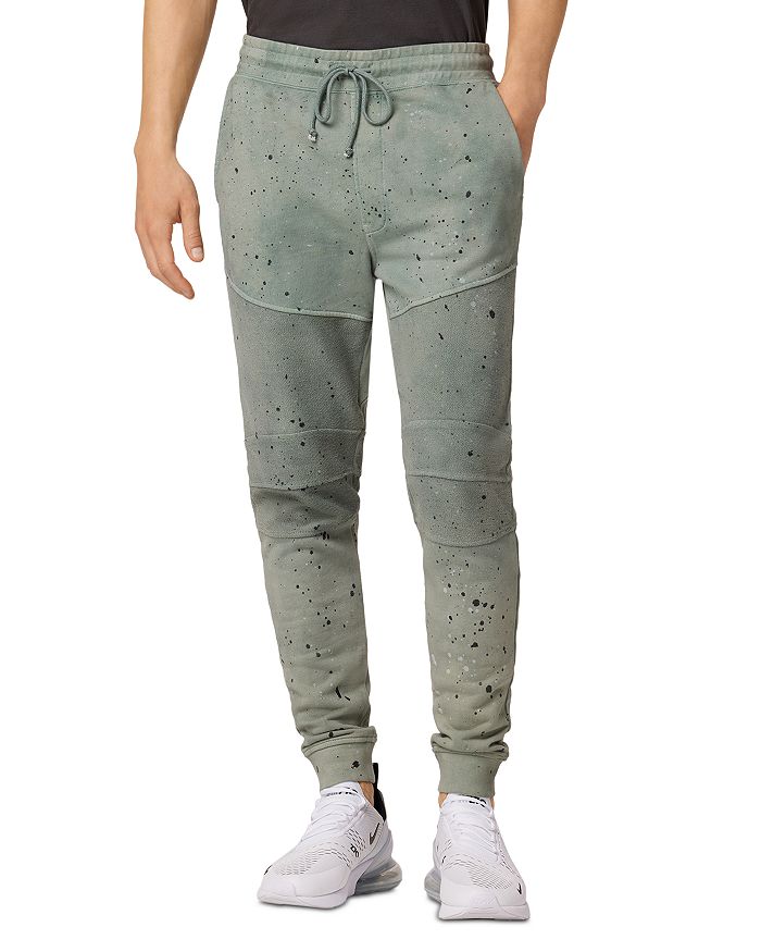 Hudson Paint Splattered Moto Sweatpants | Bloomingdale's