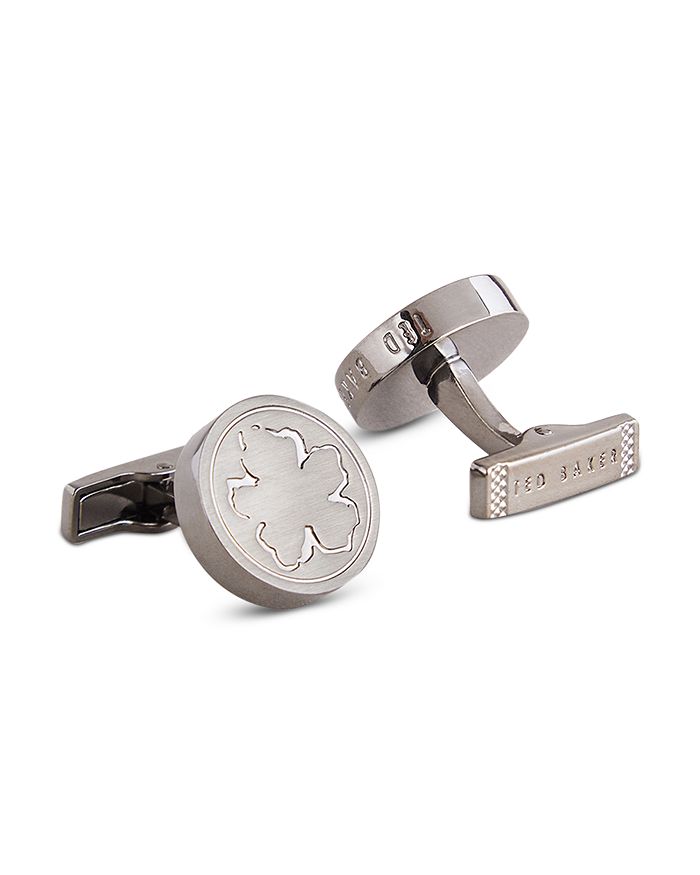 Ted Baker Debossed Floral Cufflinks | Bloomingdale's