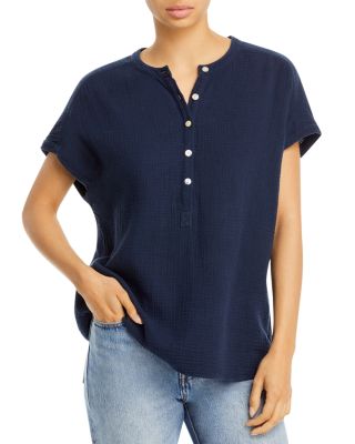 Faherty Desmond Gauze Top | Bloomingdale's