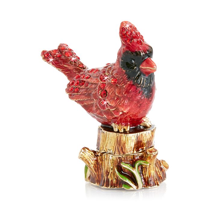 Jay Strongwater Cardinal Box | Bloomingdale's