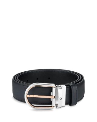 Click here for Montblanc Horseshoe Buckle Reversible Leather Belt prices