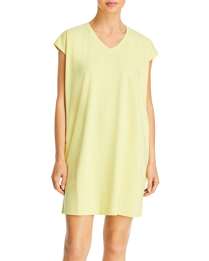 Eileen Fisher V Neck Boxy Dress | Bloomingdale's