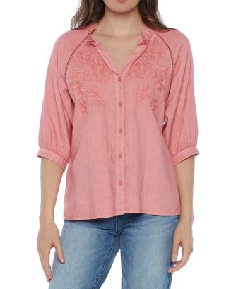 Billy T Embroidered Shirt | Bloomingdale's