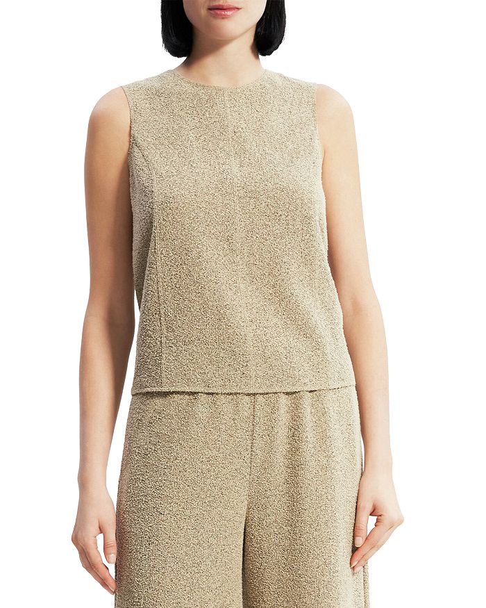 Theory Seam Detail Shell Top | Bloomingdale's