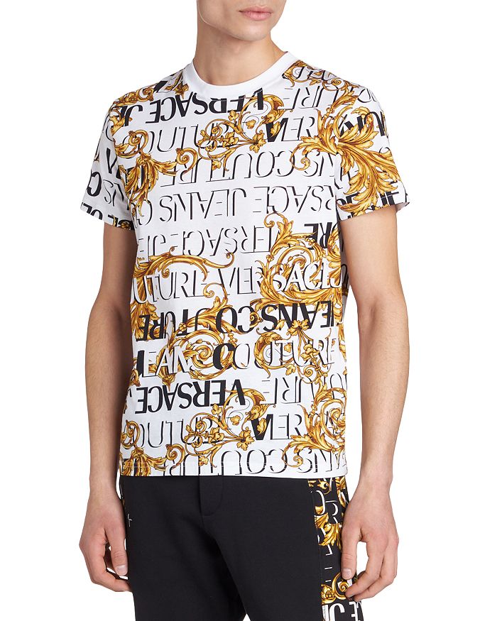 Versace Jeans Couture Cotton Logo Graphic Tee | Bloomingdale's
