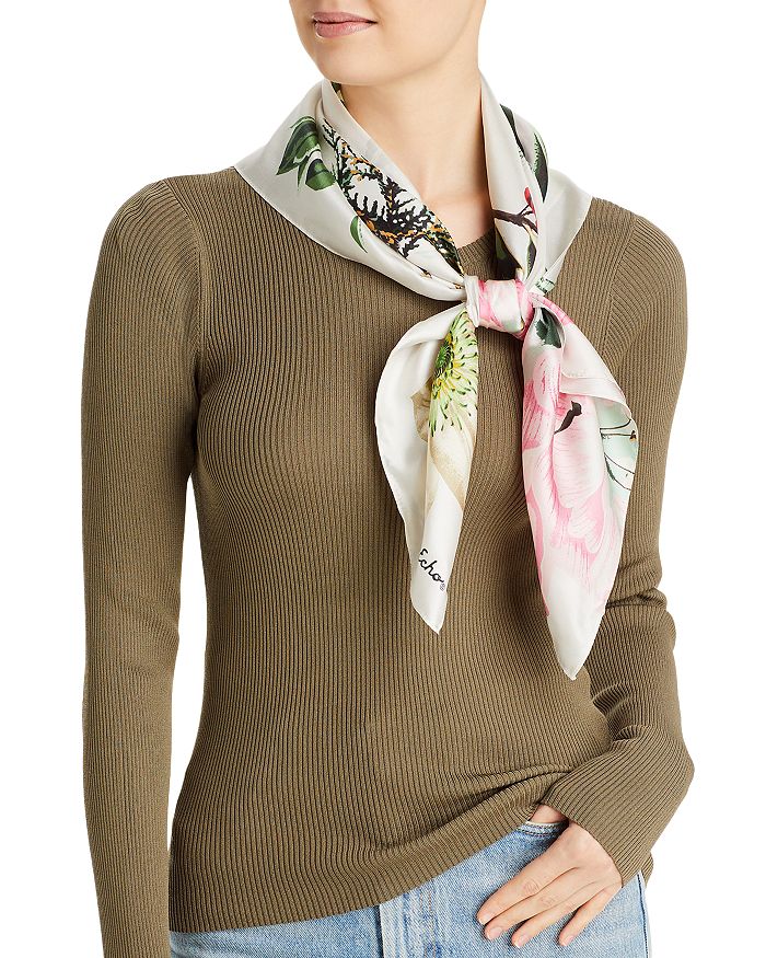 Echo Winter's Frost Silk Scarf | Bloomingdale's