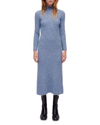 Maje Roasty Ribbed Knit Dress | Bloomingdale's