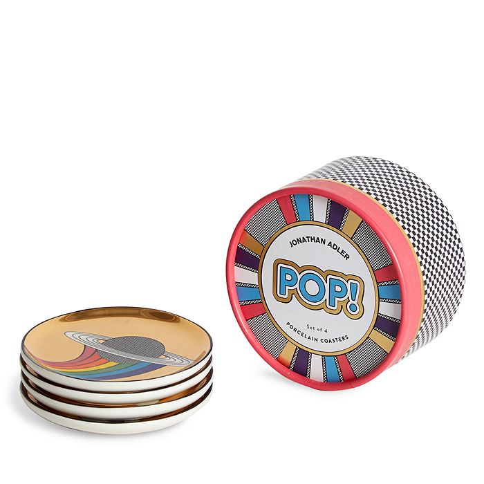 Jonathan Adler POP! Set of 4 Coasters | Bloomingdale's