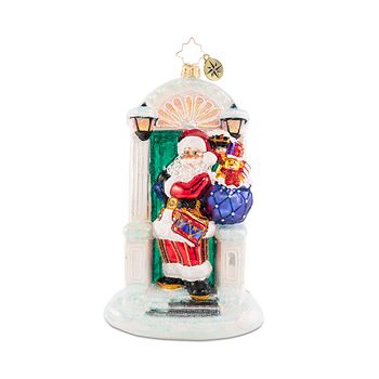 Christopher Radko Santa Ornament | Bloomingdale's