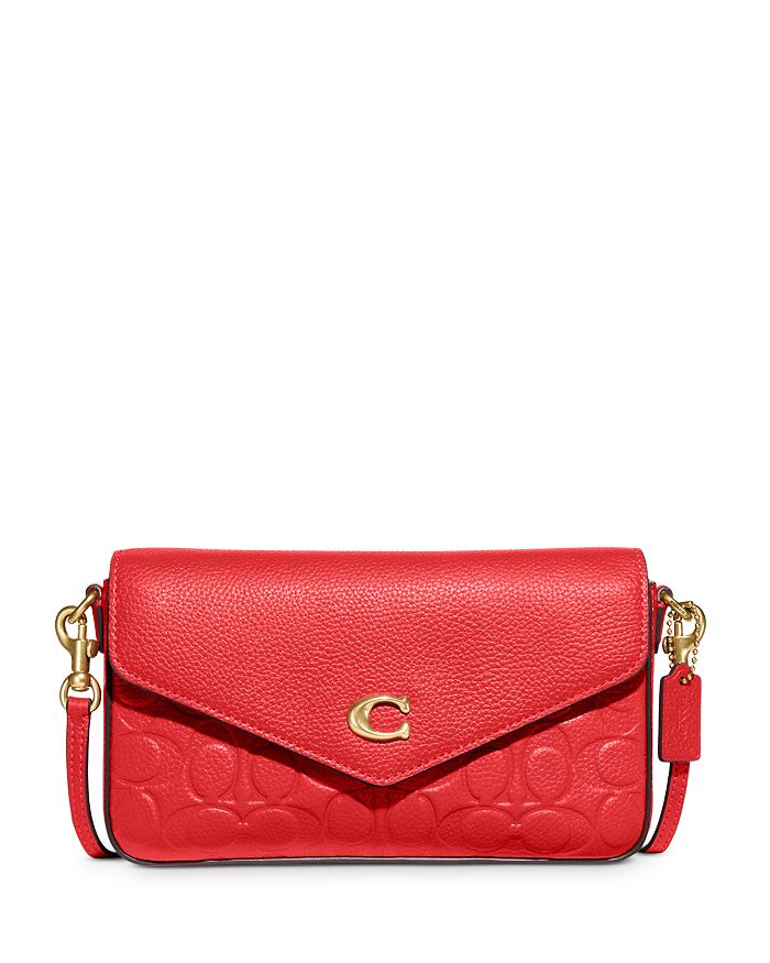 COACH Wyn Mini Signature Leather Crossbody Bag | Bloomingdale's