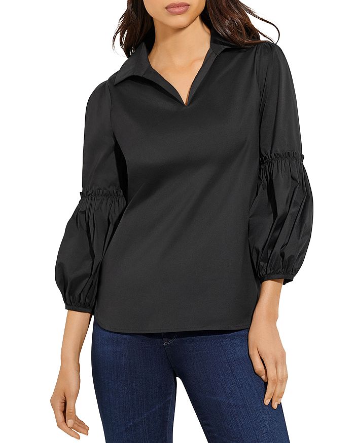 Misook Balloon Sleeve Blouse | Bloomingdale's