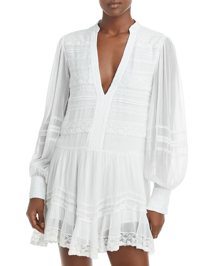 Rococo Sand Embroidered Mini Dress | Bloomingdale's