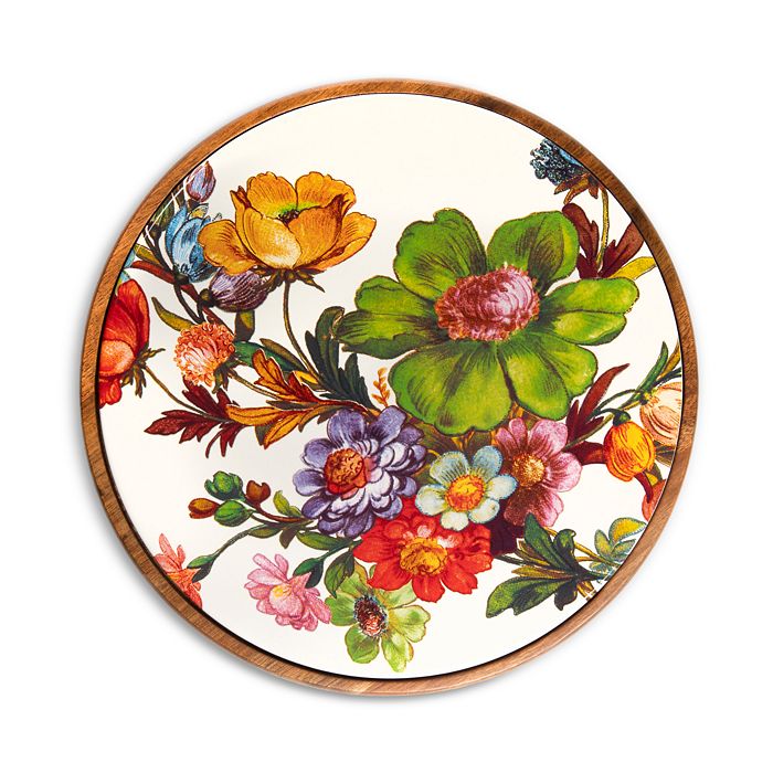 Mackenzie-Childs Large White Flower Market Trivet | Bloomingdale's