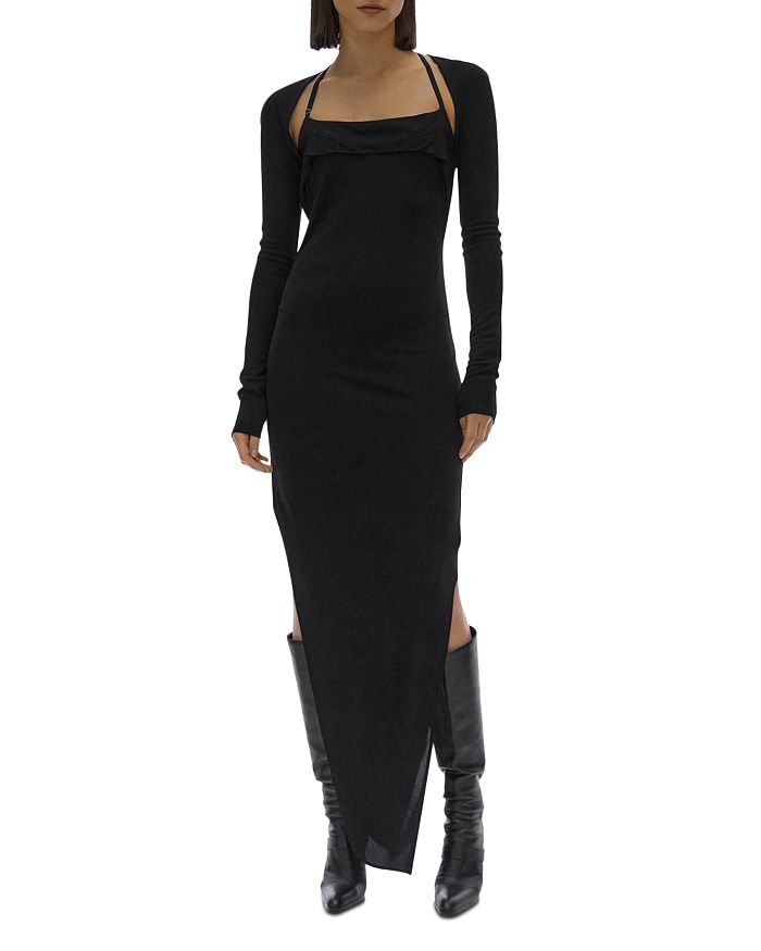 Helmut Lang Cutout Bodycon Maxi Dress | Bloomingdale's