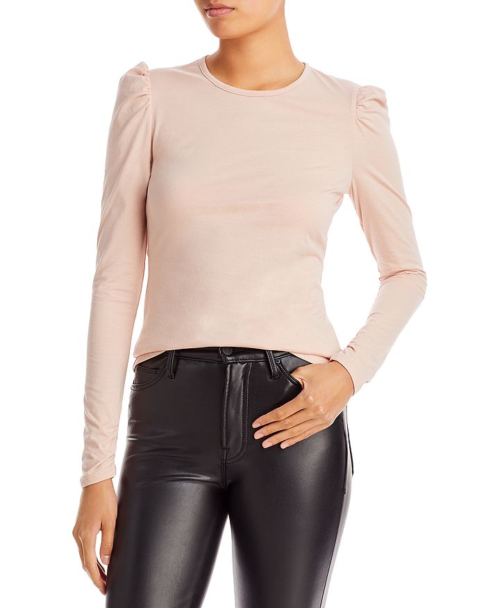 Rebecca Taylor Puff Shoulder Top | Bloomingdale's