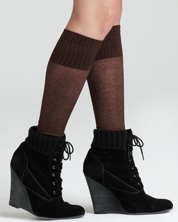 DKNY Lightweight Melange Boot Toppers | Bloomingdale's