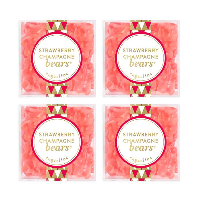 Sugarfina Strawberry Champagne Bears, Set of 4 | Bloomingdale's