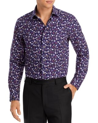 Paul Smith Soho Floral Print Slim Fit Shirt | Bloomingdale's