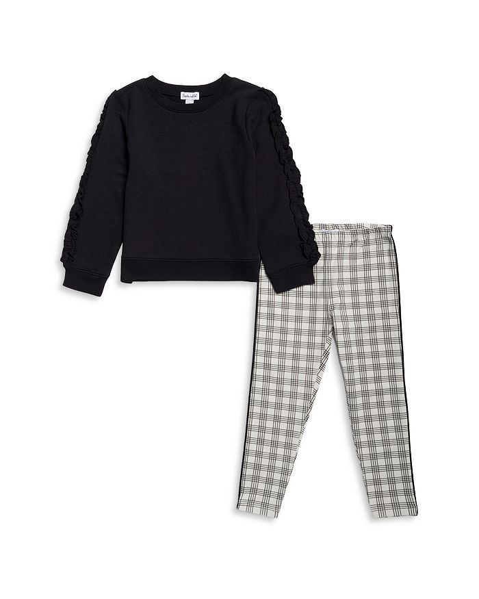 Splendid Girls' Bloom Plaid Sweater & Leggings - Baby | Bloomingdale's