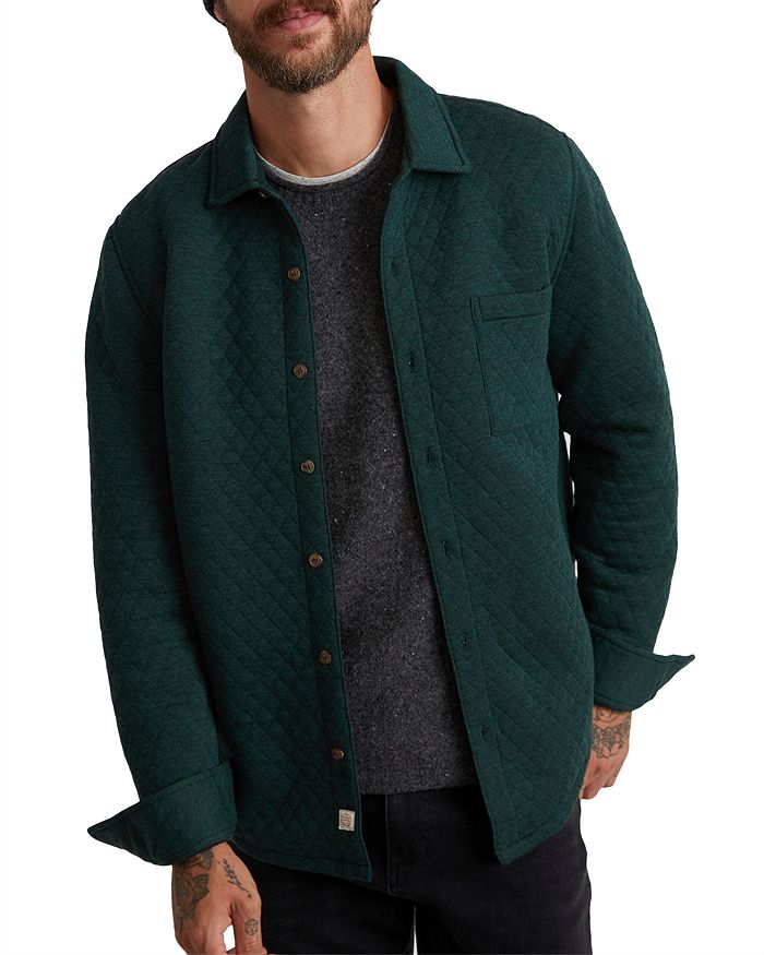 Marine Layer Corbet Quilted Overshirt | Bloomingdale's