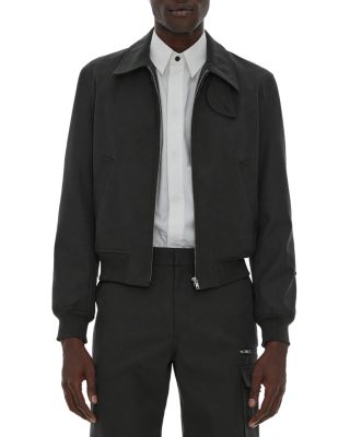Helmut Lang Twill Bomber Jacket | Bloomingdale's Helmut Lang Twill Bomber Jacket | Bloomingdale's