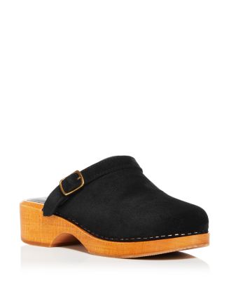 RE/DONE Women's 70s Classic Slip On Buckled Platform Clogs | Bloomingdale's