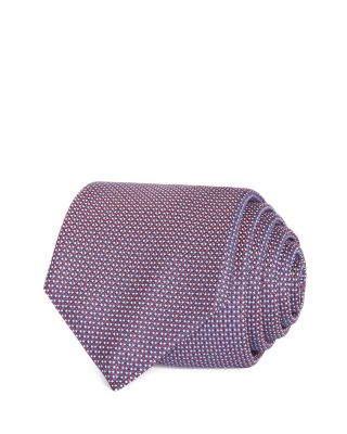 BOSS Micro Diamond Grid Classic Tie | Bloomingdale's