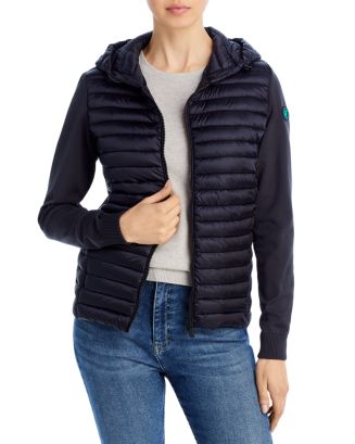Save The Duck Paige Hooded Hybrid Jacket | Bloomingdale's
