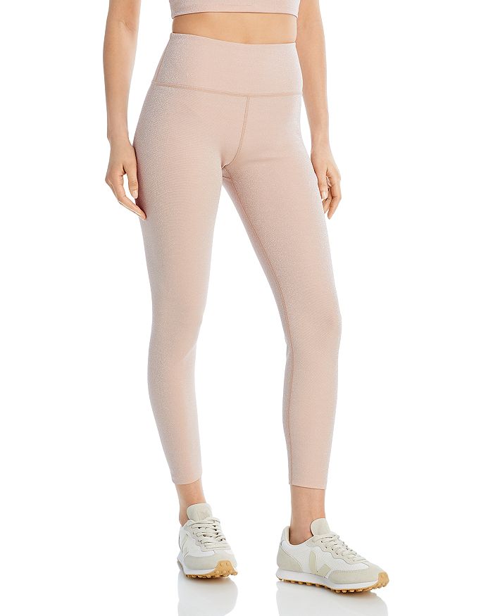 AQUA High Rise 7/8 Leggings - 100% Exclusive | Bloomingdale's