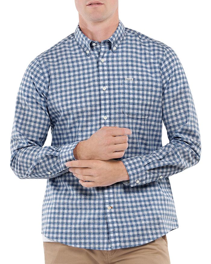 Barbour Kane Long Sleeve Check Pattern Shirt | Bloomingdale's