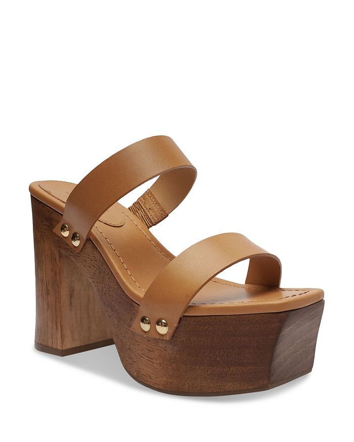 SCHUTZ Women's Pixie Slip On Studded Platform High Heel Sandals ...