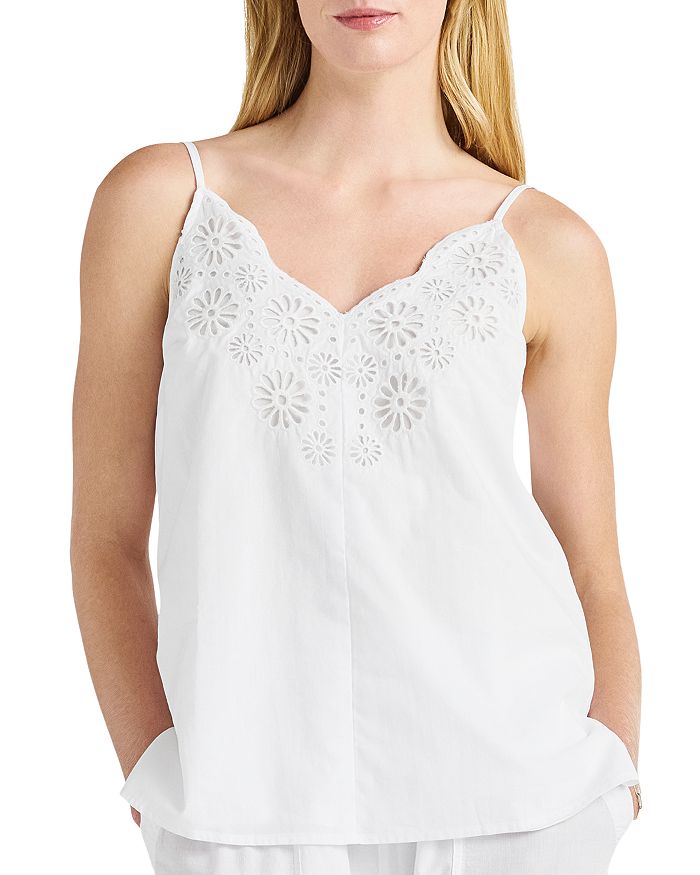 Splendid Taylor Eyelet Tank Top | Bloomingdale's