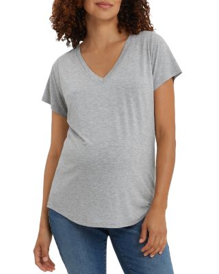 Click here for Nom Maternity V-Neck Nursing Tee prices