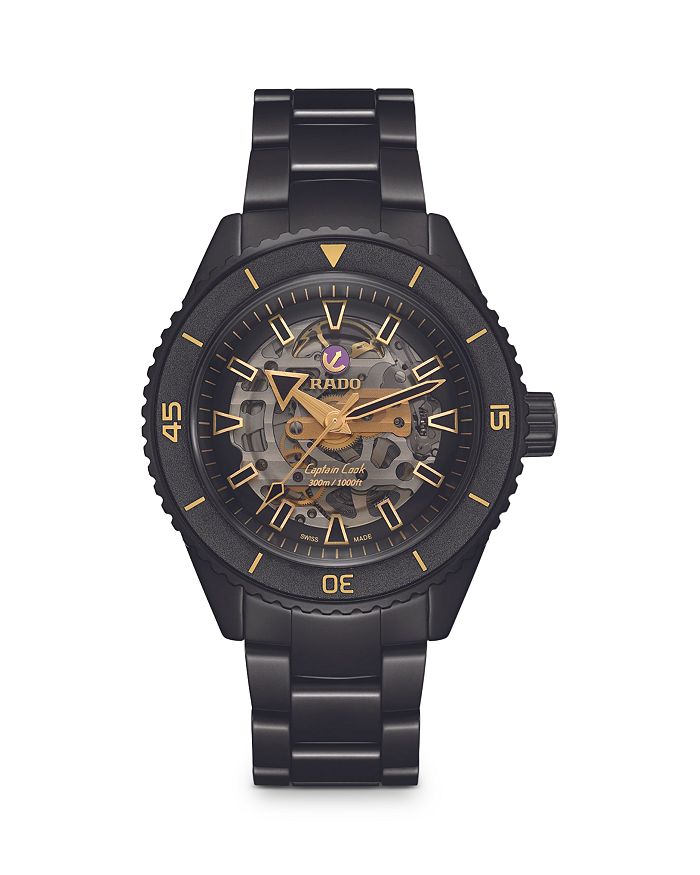 RADO Captain Cook High-Tech Ceramic Limited Edition Watch, 43mm ...