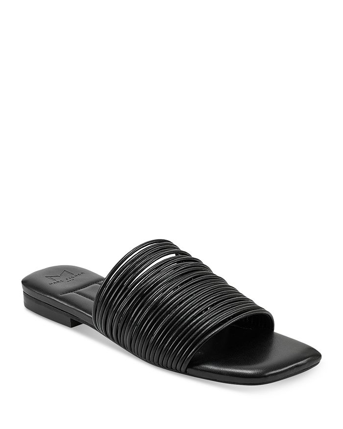 Marc Fisher LTD. Women's Maddie Slip On Strappy Slide Sandals ...