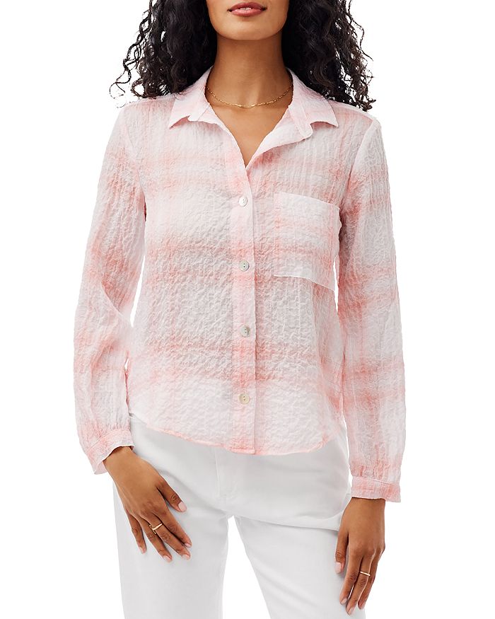 Bella Dahl Crinkle Long Sleeve Shirt | Bloomingdale's