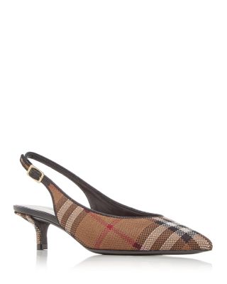 Burberry kitten heels store