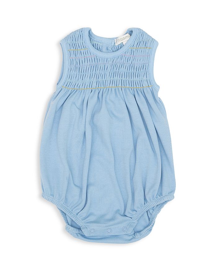 Noomie Unisex Shirred Bubble Romper - Baby | Bloomingdale's
