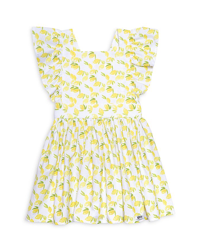 Worthy Threads Girls Vintage Inspired Dress in Lemons - Baby, Little ...
