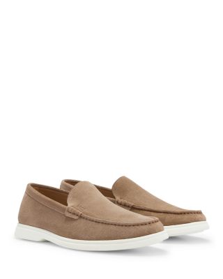 Click here for Boss Mens Sienne Slip On Moc Toe Loafers prices